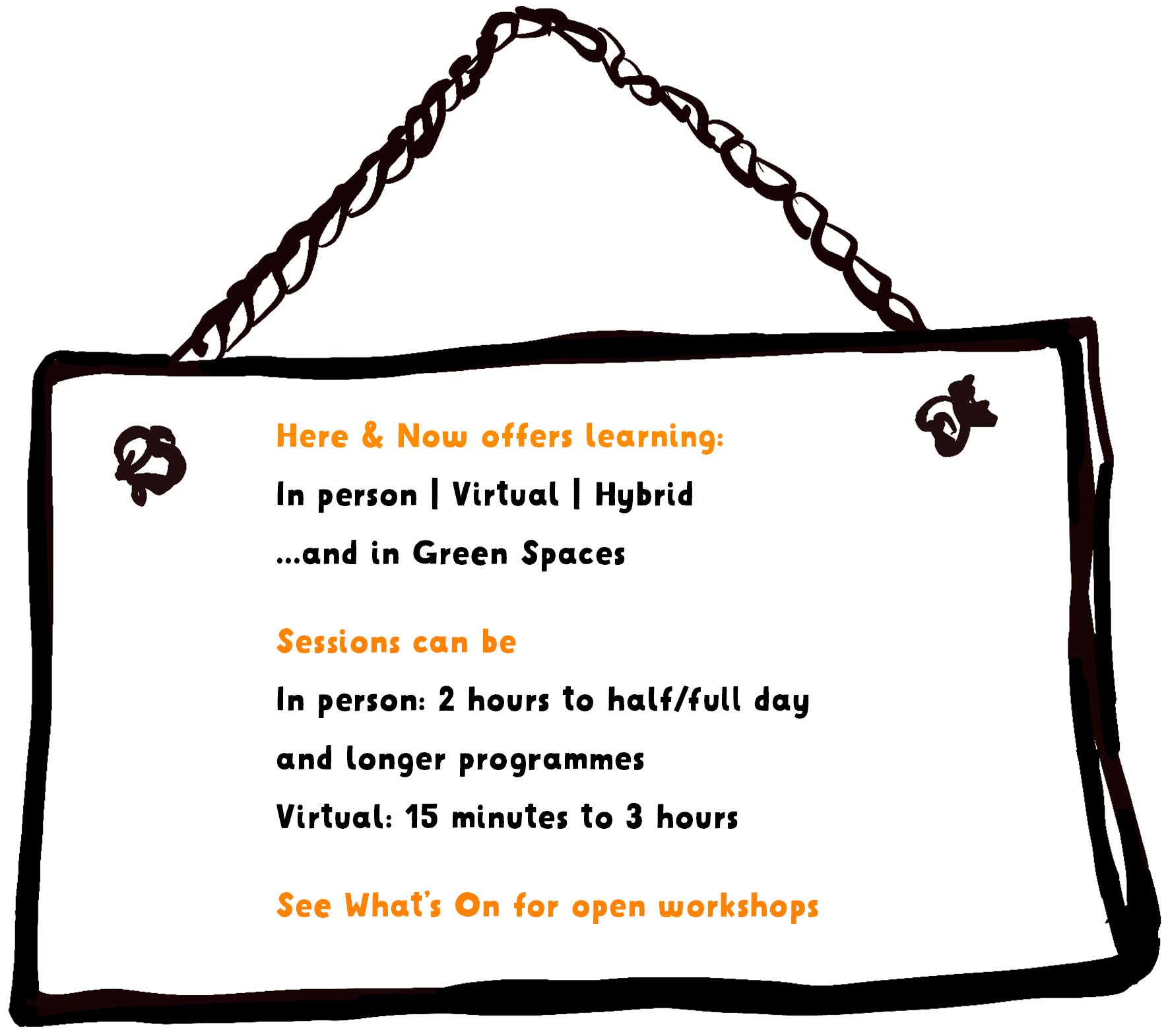 Programmes - Here & Now People